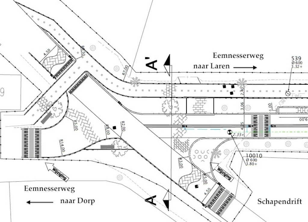 Kruispunt verandert wél – Oog op Blaricum