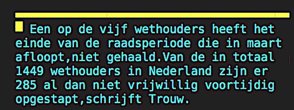 Politiek met de Knip-Oog (4) – Oog op Blaricum