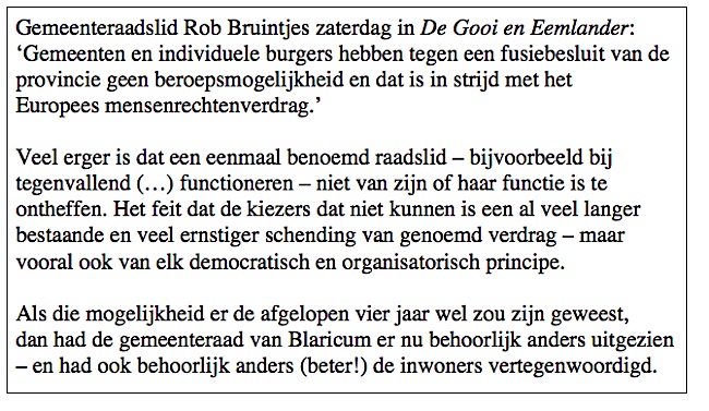 Politiek met de Knip-Oog (2) – Oog op Blaricum